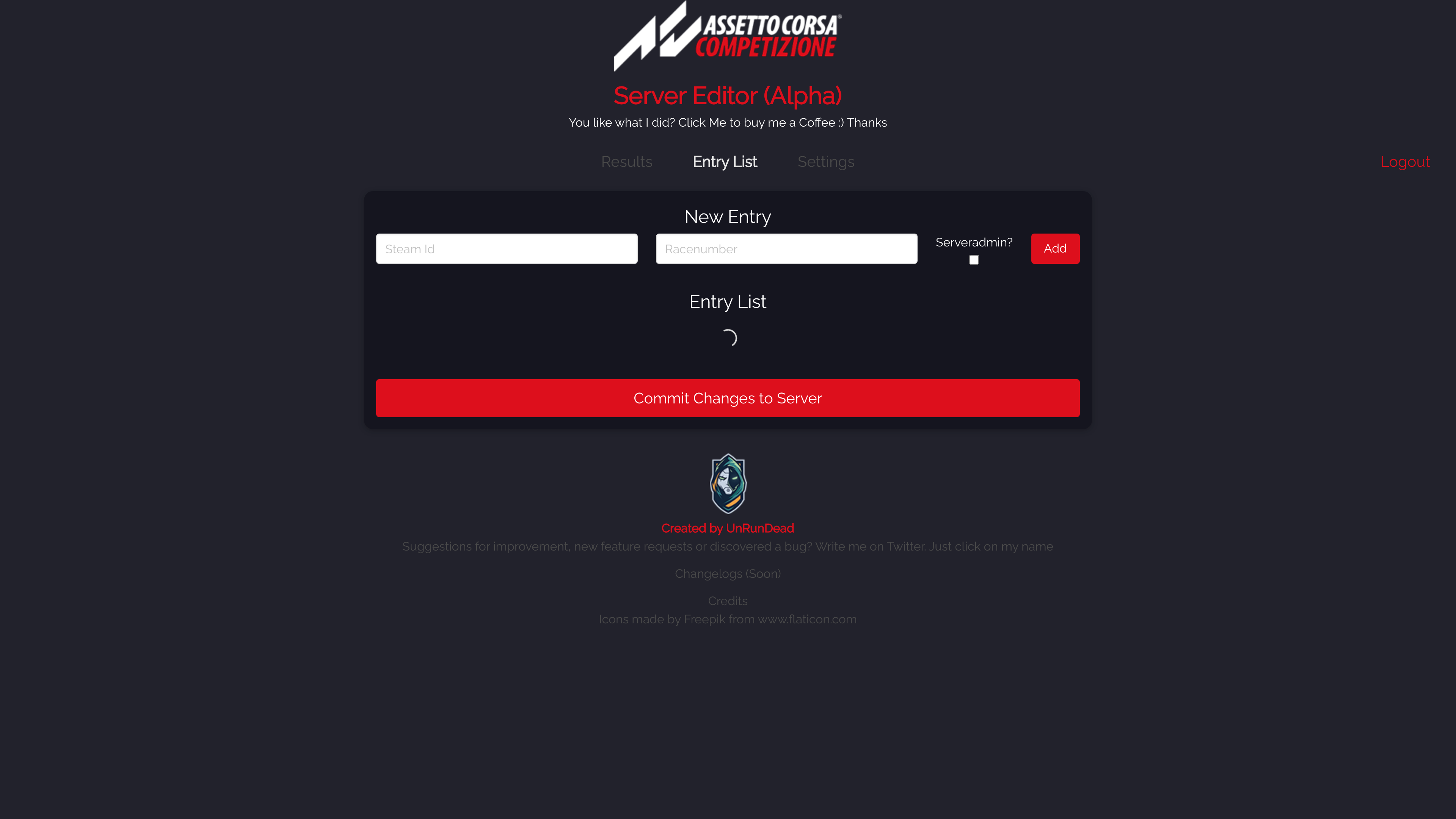 GitHub - PsclDev/acc-server-configurator-frontend: view race results ...